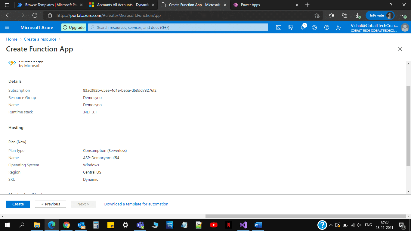 Extract Any Type Of Data From Excel Sheet Using Azure Function Cynoteck