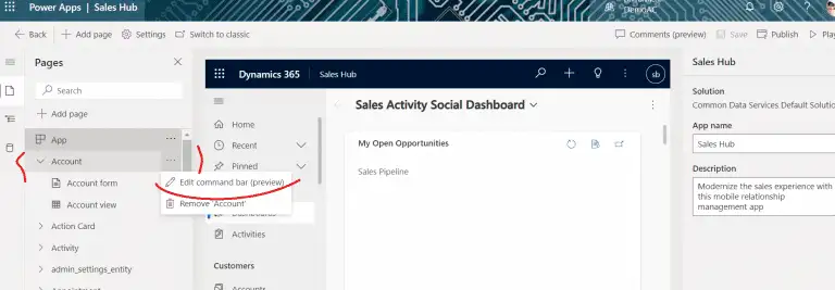 Add Custom Button Using Command Bar In Dynamics 365 Powerapps Cynoteck